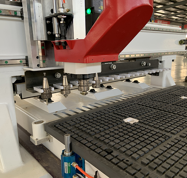 WS-A1325 4x8ft 1325 Linear ATC Wood CNC Router- Buy atc cnc router on Jinan Wisdom CNC Equipment ...
