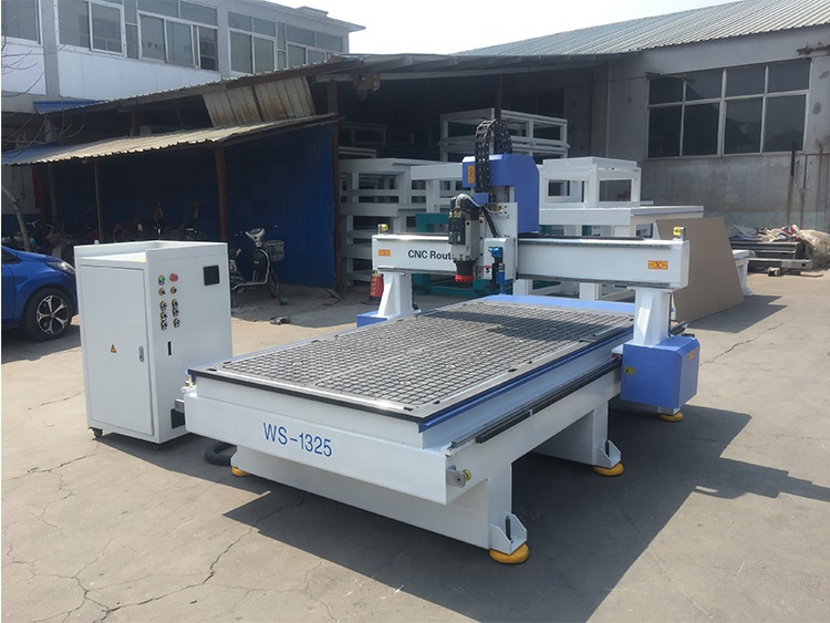 WS-K1325 CNC Router Oscillating Knife Cutting Machine with ATC And CCD ...