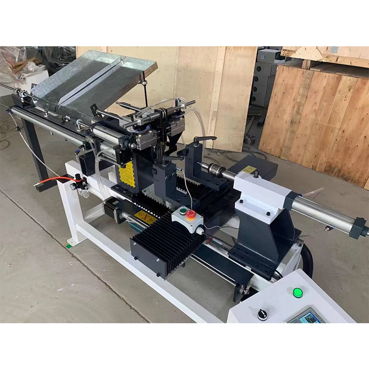 Automatic feeding Small CNC woodworking lathe machine - Wisdom CNC