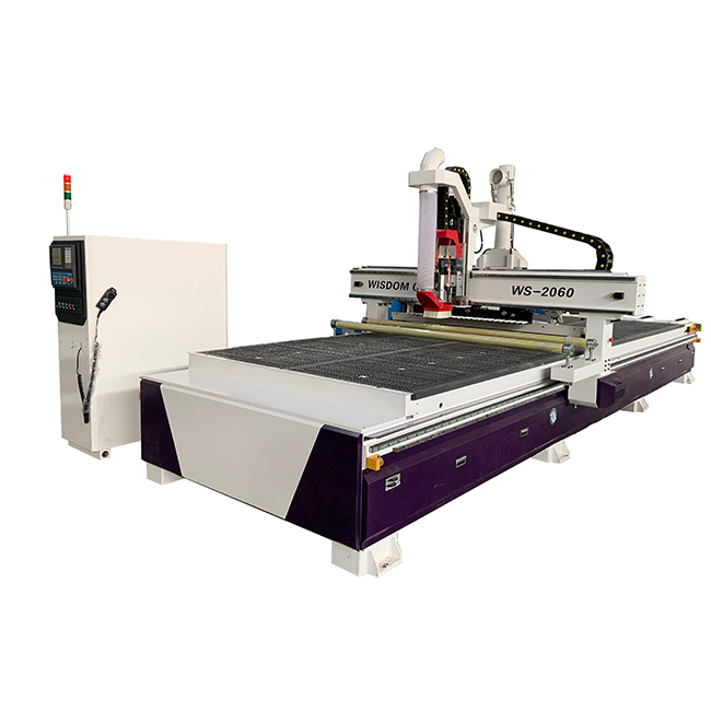 ACP ACM Wood Aluminum Composite Panel Cutting ATC CNC Router -Wisdom CNC