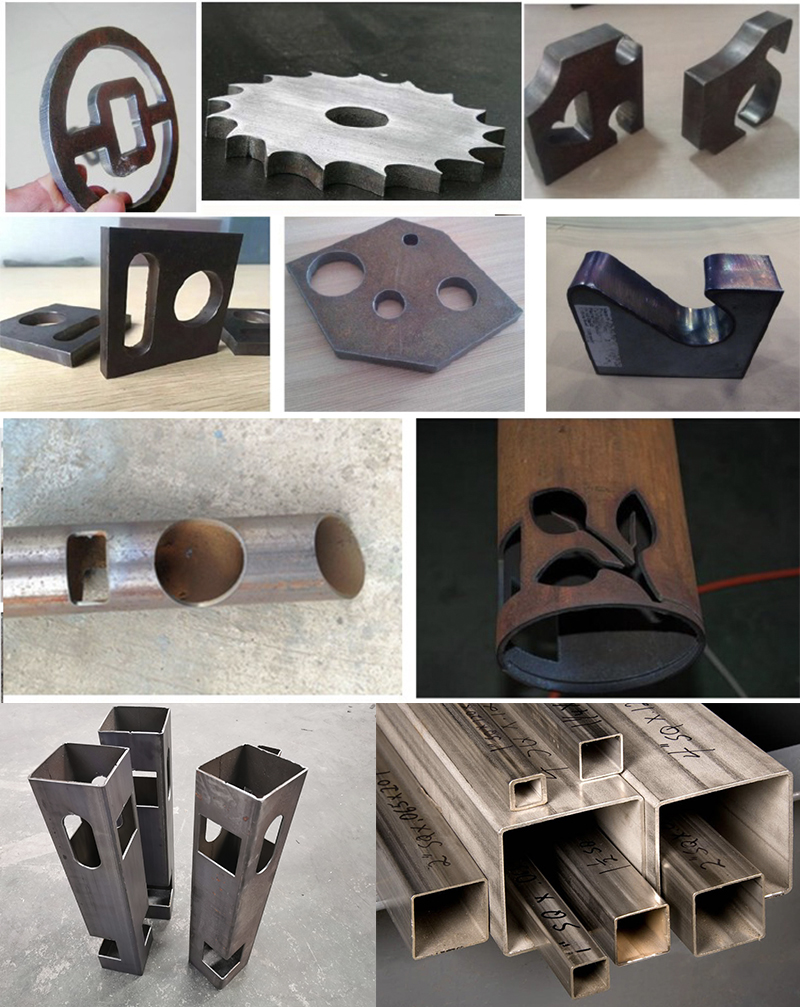 WISDOM CNC Metal Plate Pipe Square Tube 2060 Table Plasma Cutting ...