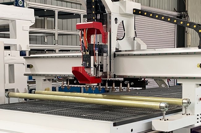 ACP ACM Wood Aluminum Composite Panel Cutting ATC CNC Router -Wisdom CNC